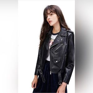 Ly Varey Lin | Jackets & Coats | Ly Varey Lin Womens Faux Leather ...